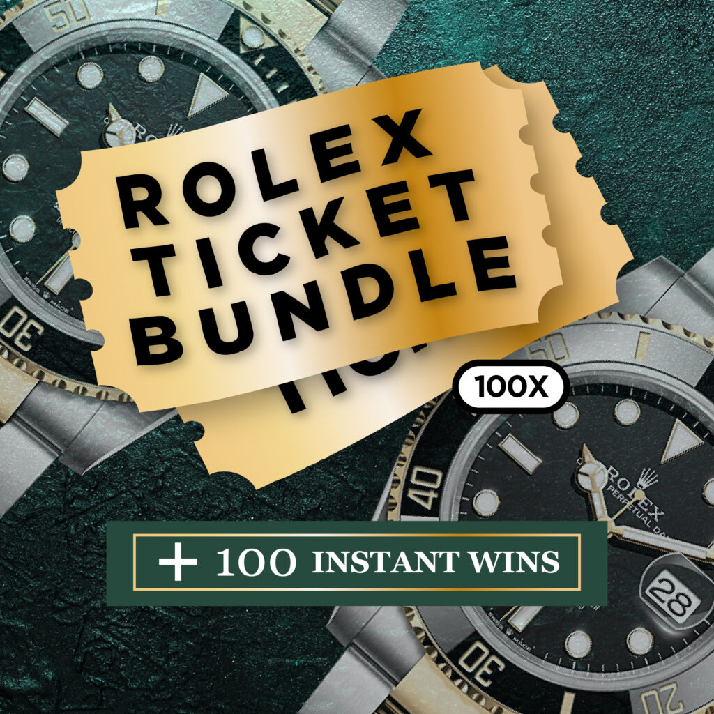 *AUTO DRAW* 100 Tickets To Midas Rolex Comp + 100 Instant Wins #1 ...